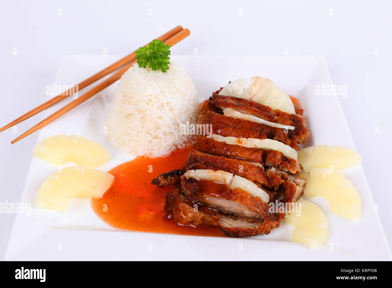 Chinese sweet and sour duck hi-res stock photography and images - Alamy