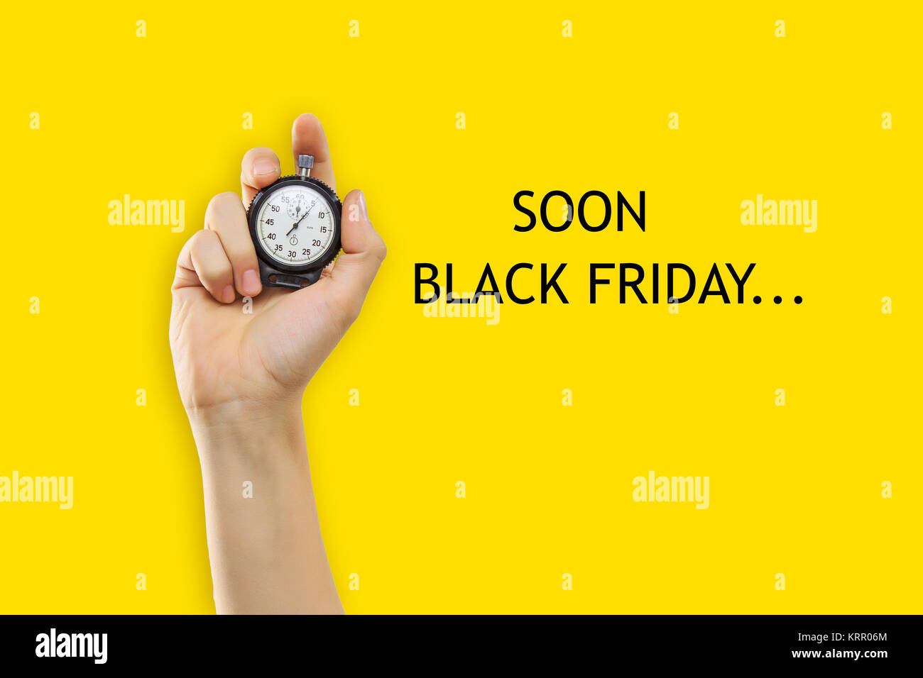 Black friday concept steel hi-res stock photography and images - Alamy