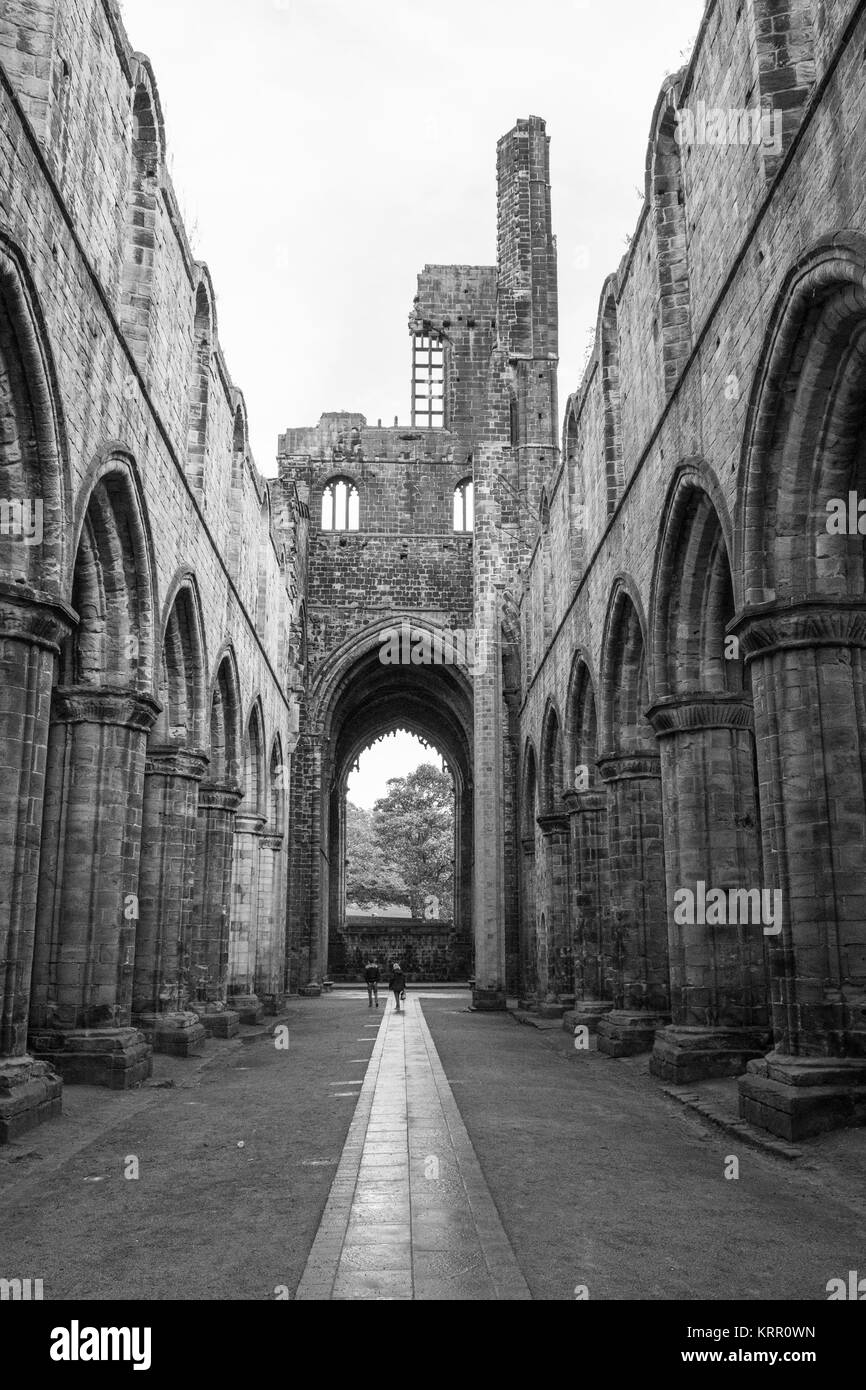Kirkstall Abbey, Leeds, West Yorkshire, England, UK Stock Photo - Alamy