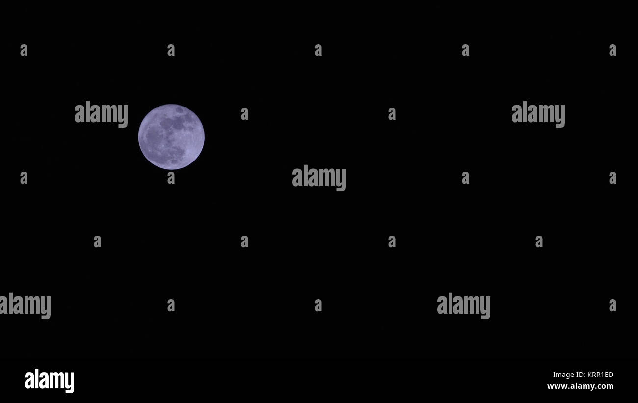 November 14th 2016 Super Moon Stock Photo - Alamy