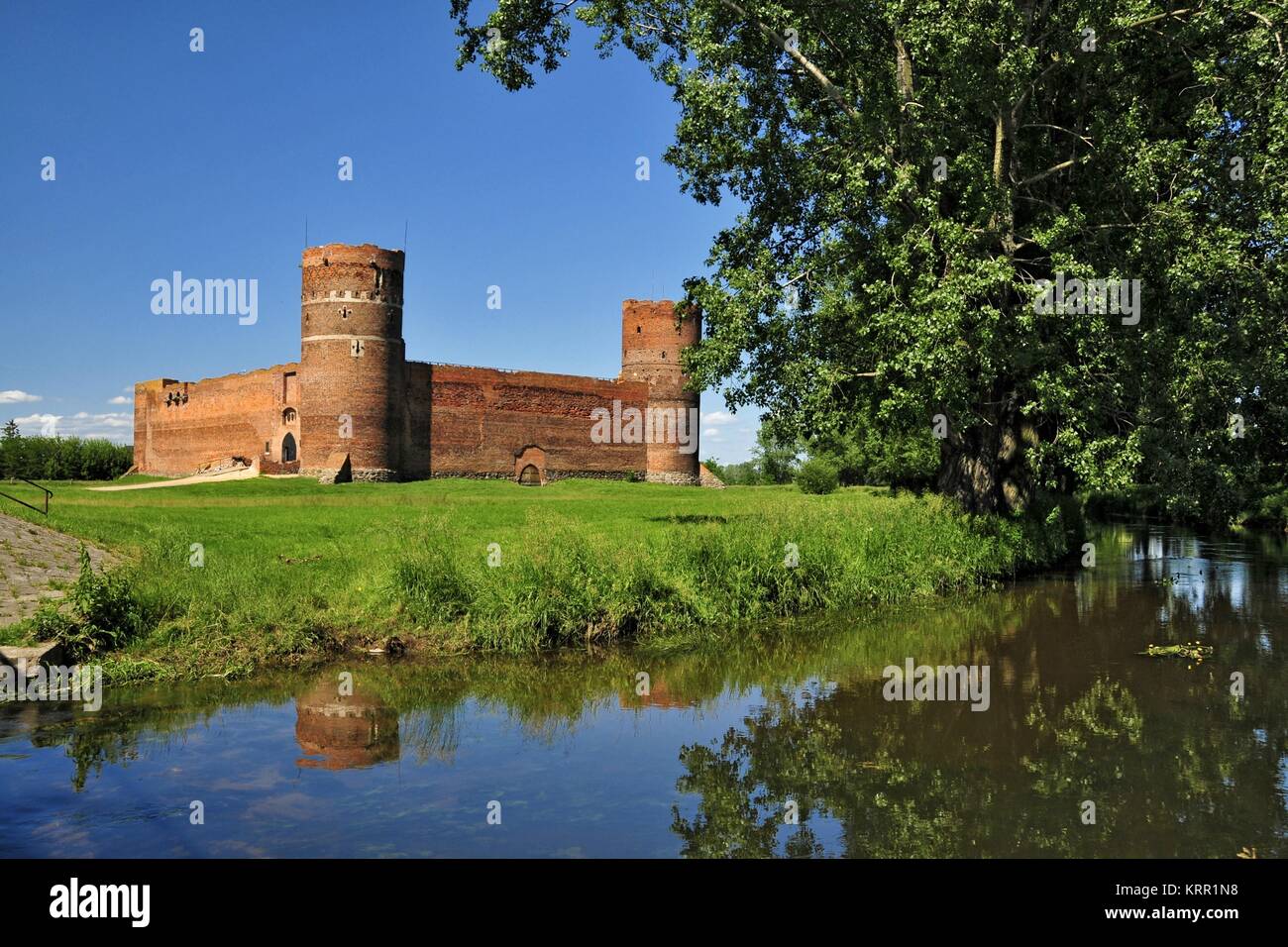 Castle of the Masovian Dukes. The castle was built in the fourteenth or ...