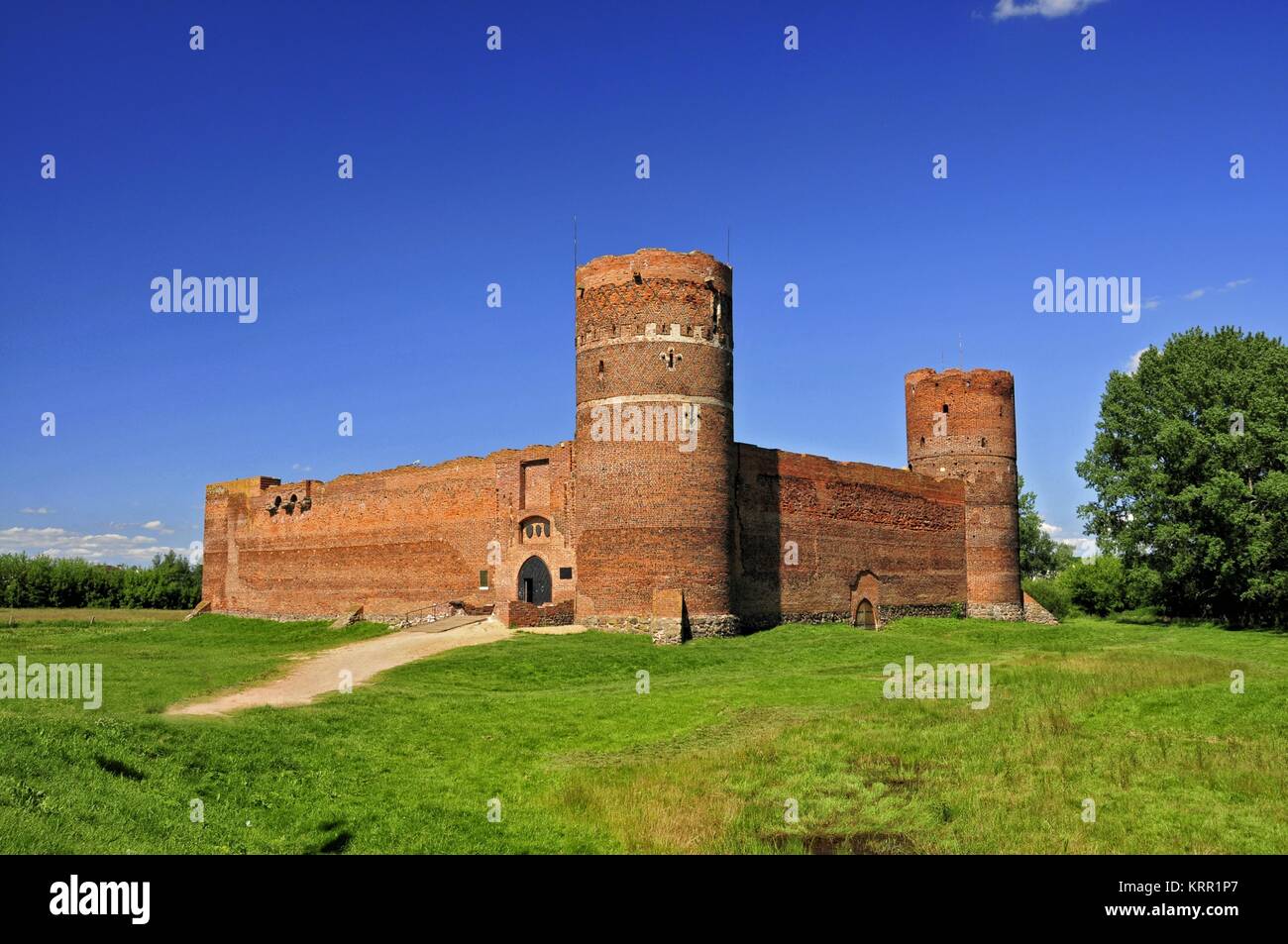 Castle of the Masovian Dukes. The castle was built in the fourteenth or ...