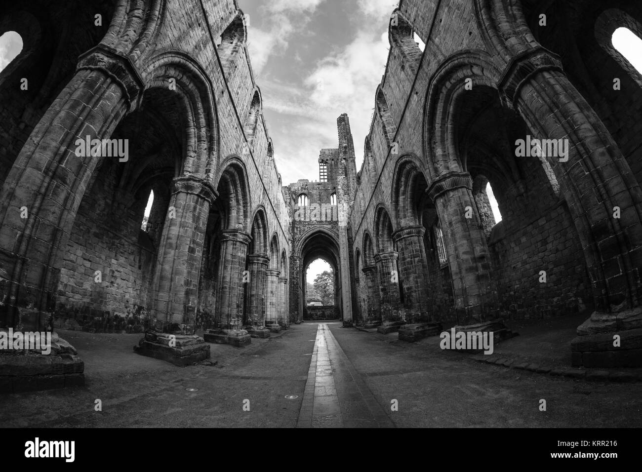 Kirkstall Abbey, Leeds, West Yorkshire, England, UK Stock Photo - Alamy