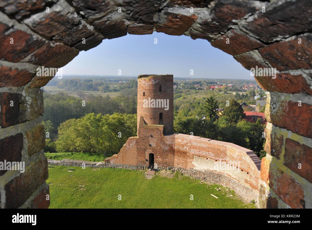 Gothic castle of the Dukes of Mazovia build in 14th and 15th century by ...