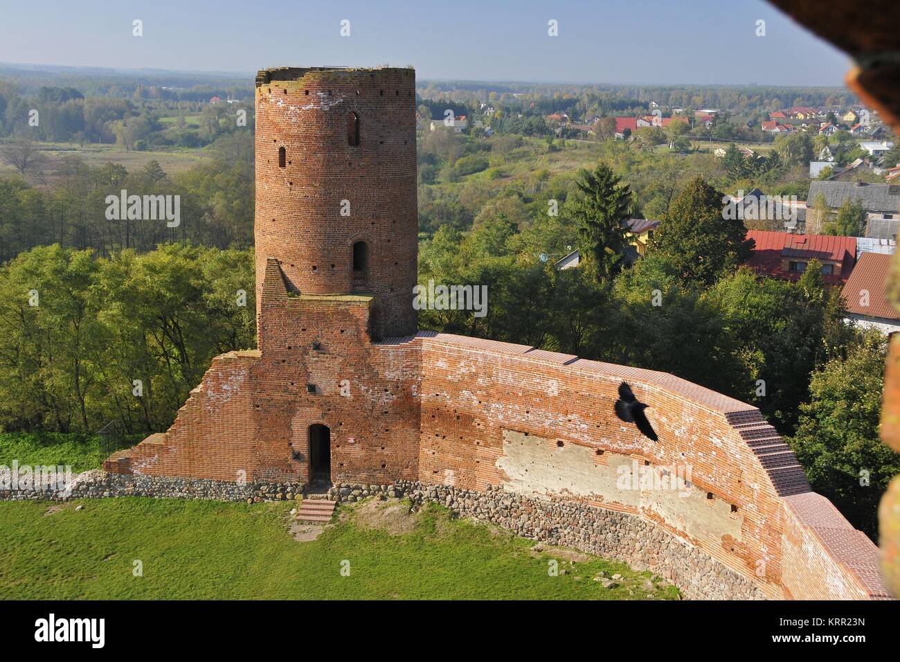 Gothic castle of the Dukes of Mazovia build in 14th and 15th century by ...