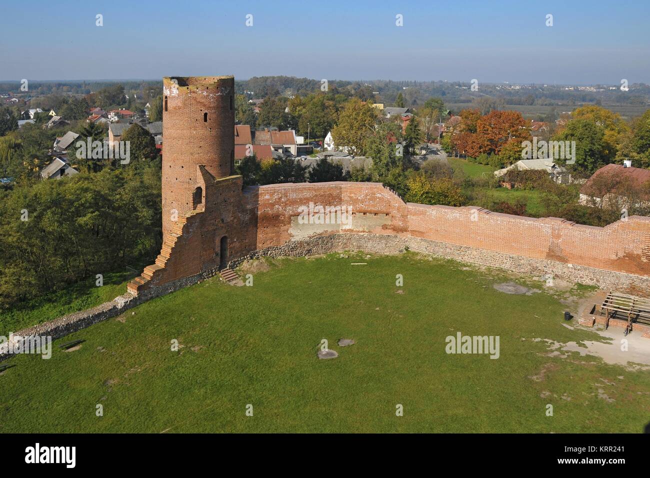 Gothic castle of the Dukes of Mazovia build in 14th and 15th century by ...