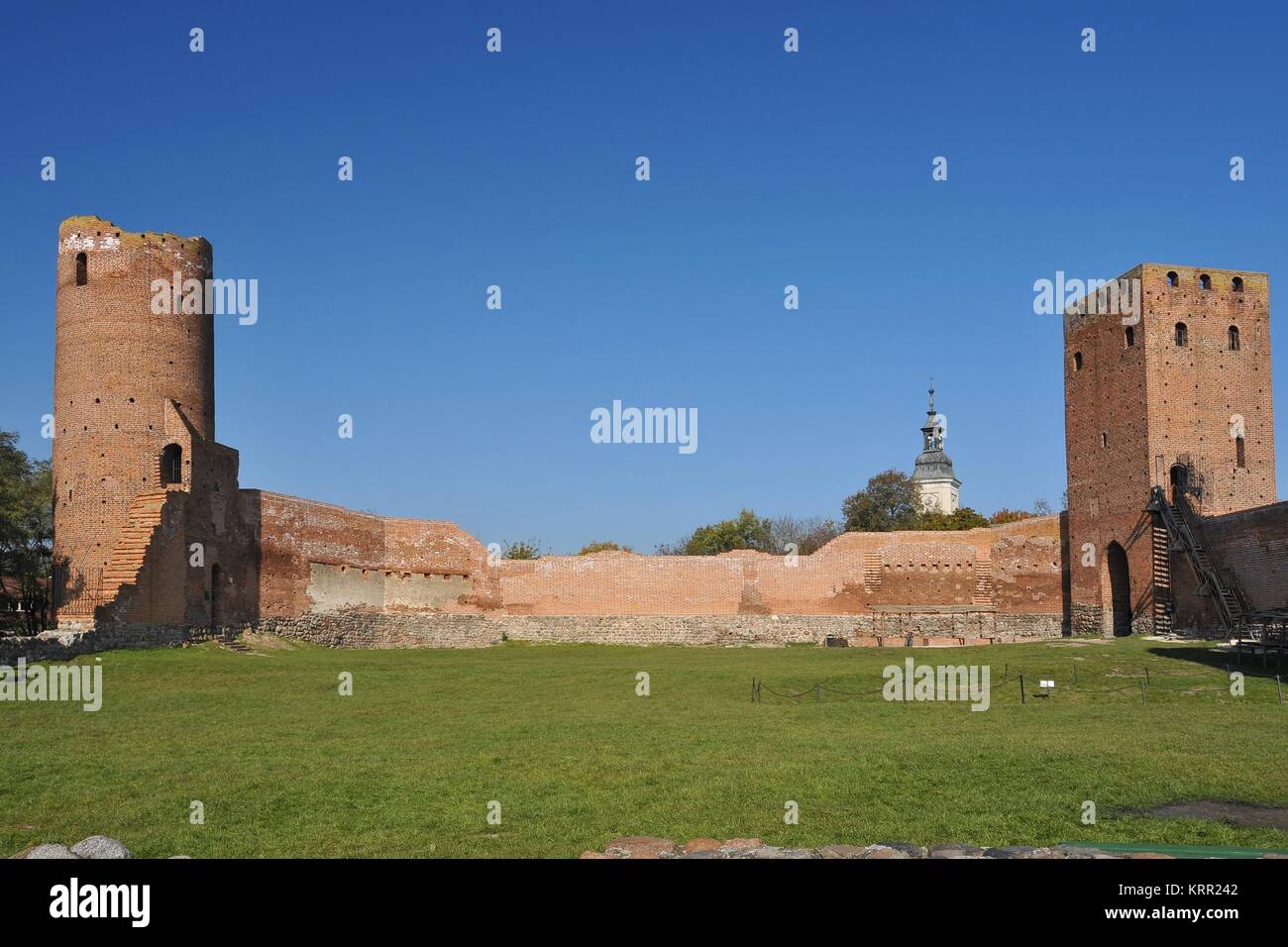 Gothic castle of the Dukes of Mazovia build in 14th and 15th century by ...