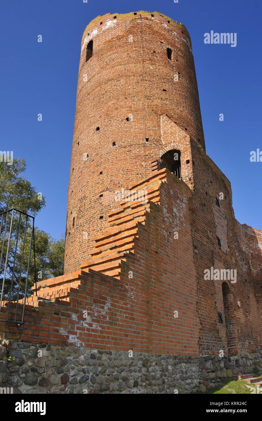 Gothic castle of the Dukes of Mazovia build in 14th and 15th century by ...