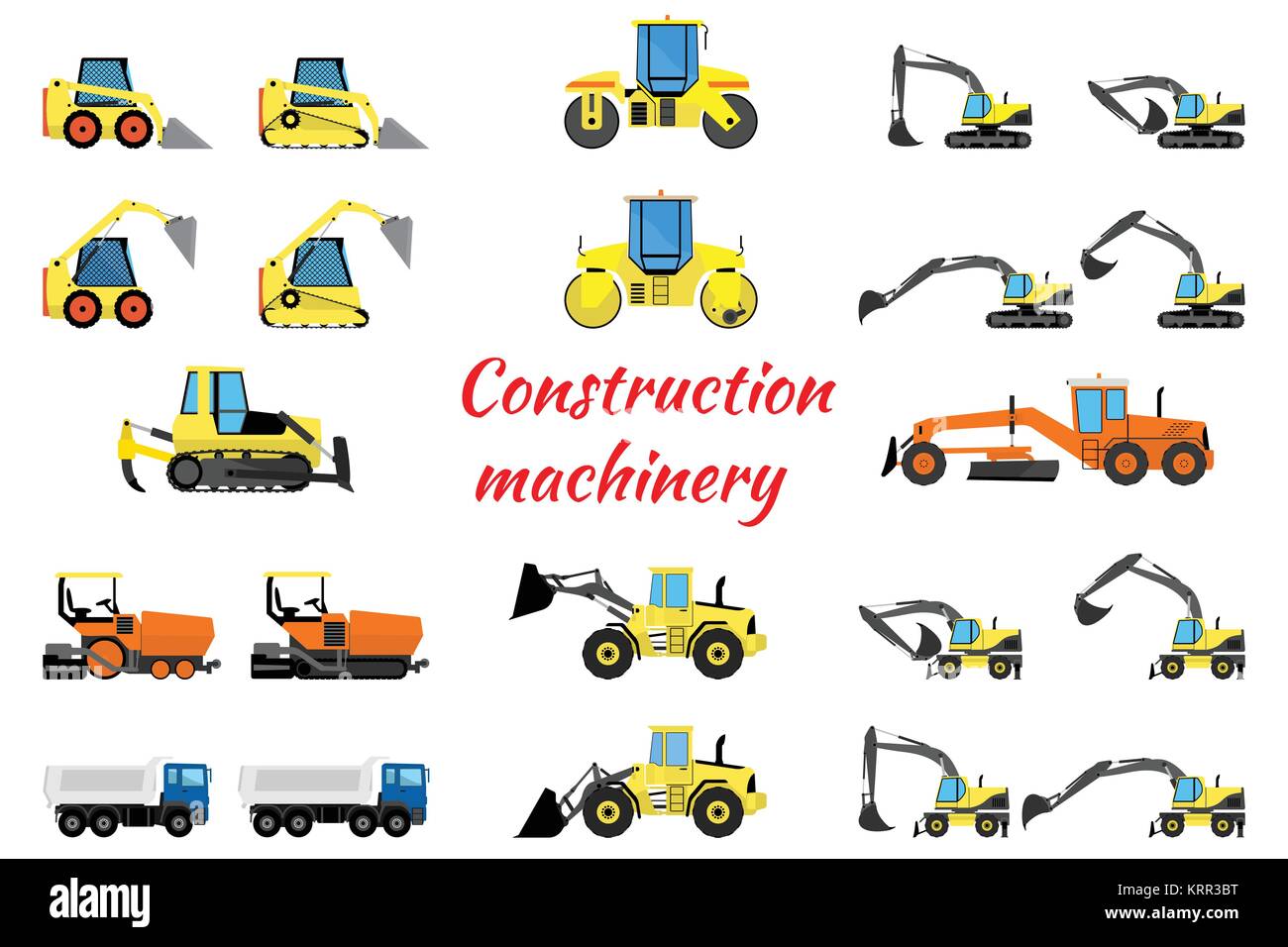 Track loaders Stock Vector Images - Alamy
