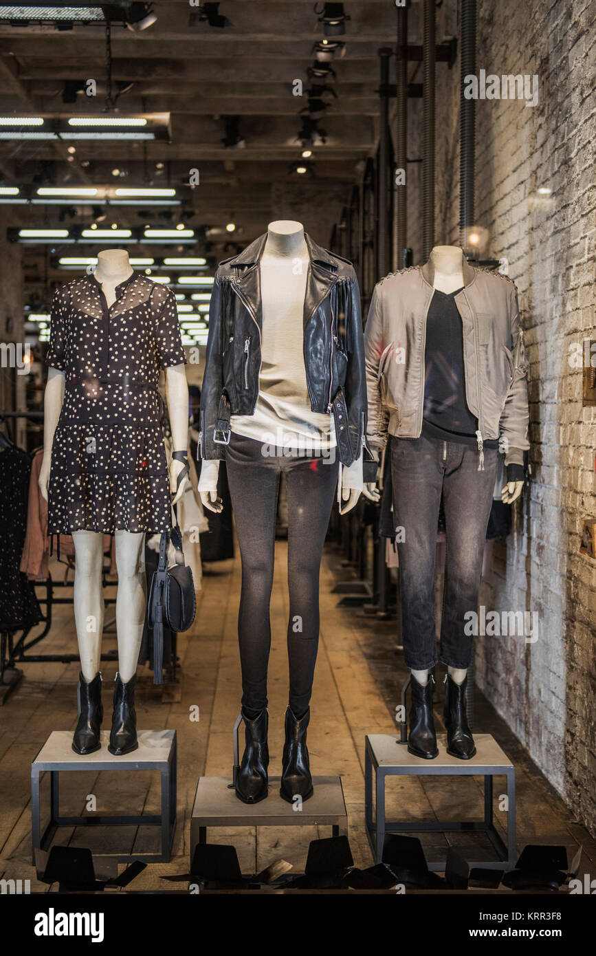 Casual clothing store Stock Photo - Alamy