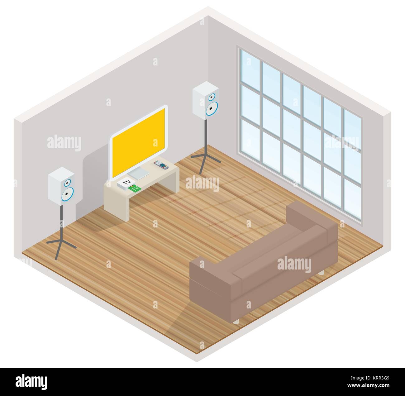 Screen window home Stock Vector Images - Alamy