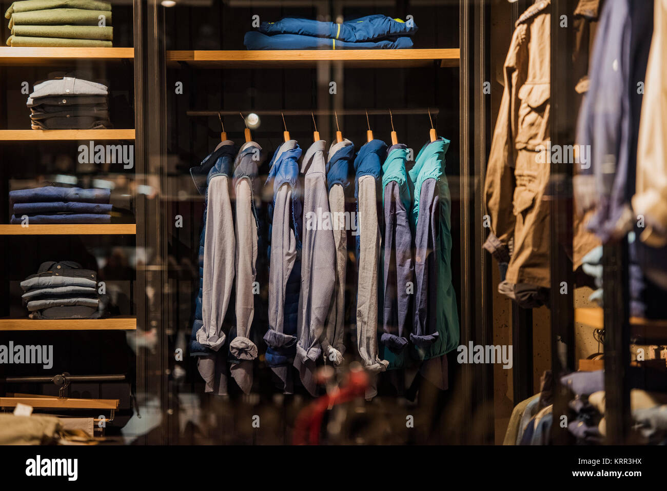 Mens wear department hi-res stock photography and images - Alamy