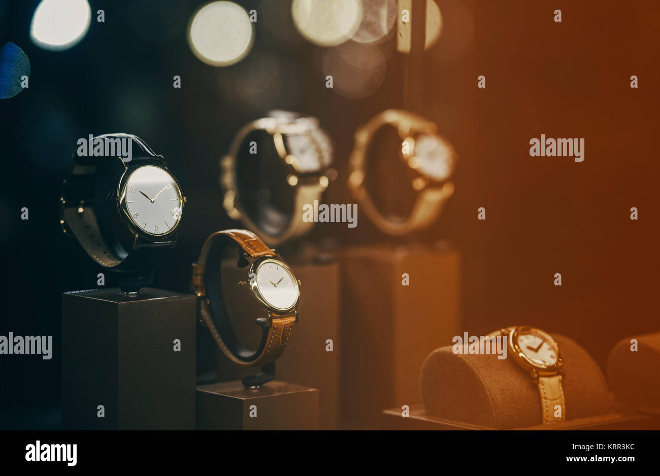 Luxury men watches in a store in London Stock Photo - Alamy