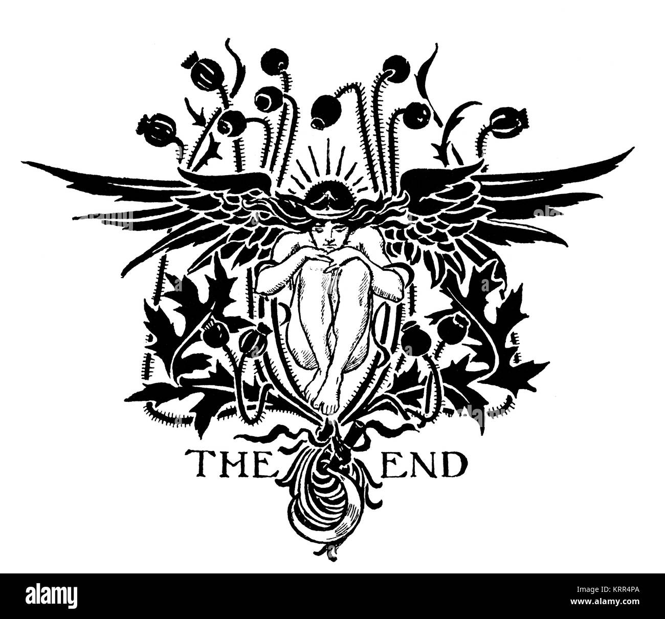 Ill550 The End tailpiece by George Richard Quested, from1894 Studio ...