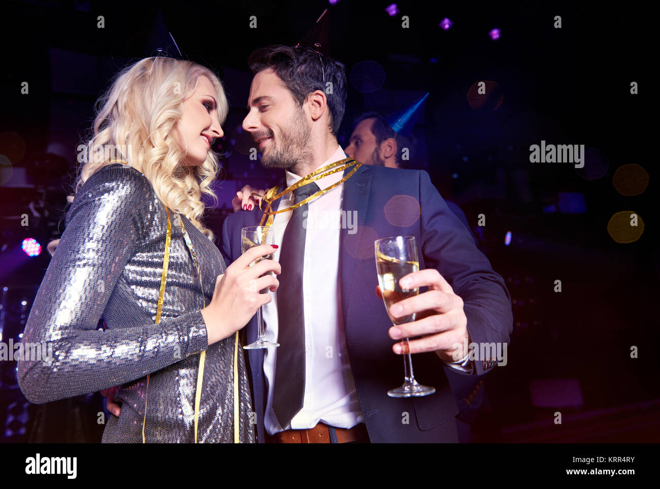 New acquaintance is so fascinating Stock Photo - Alamy