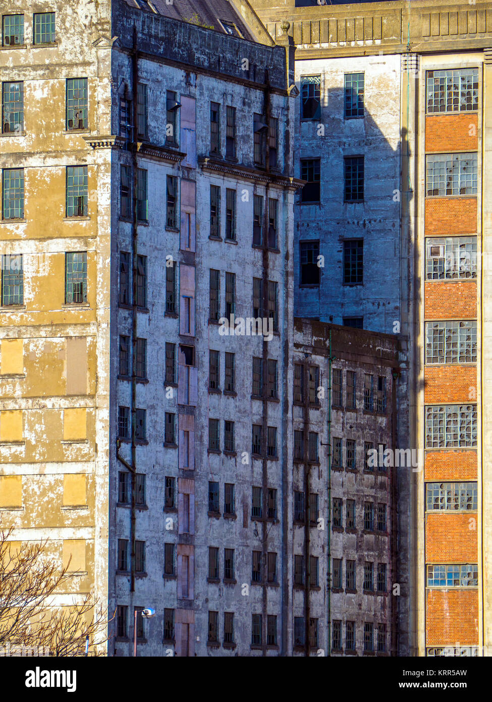 The Millennium Mills is a derelict turn of the 20th century flour mill ...