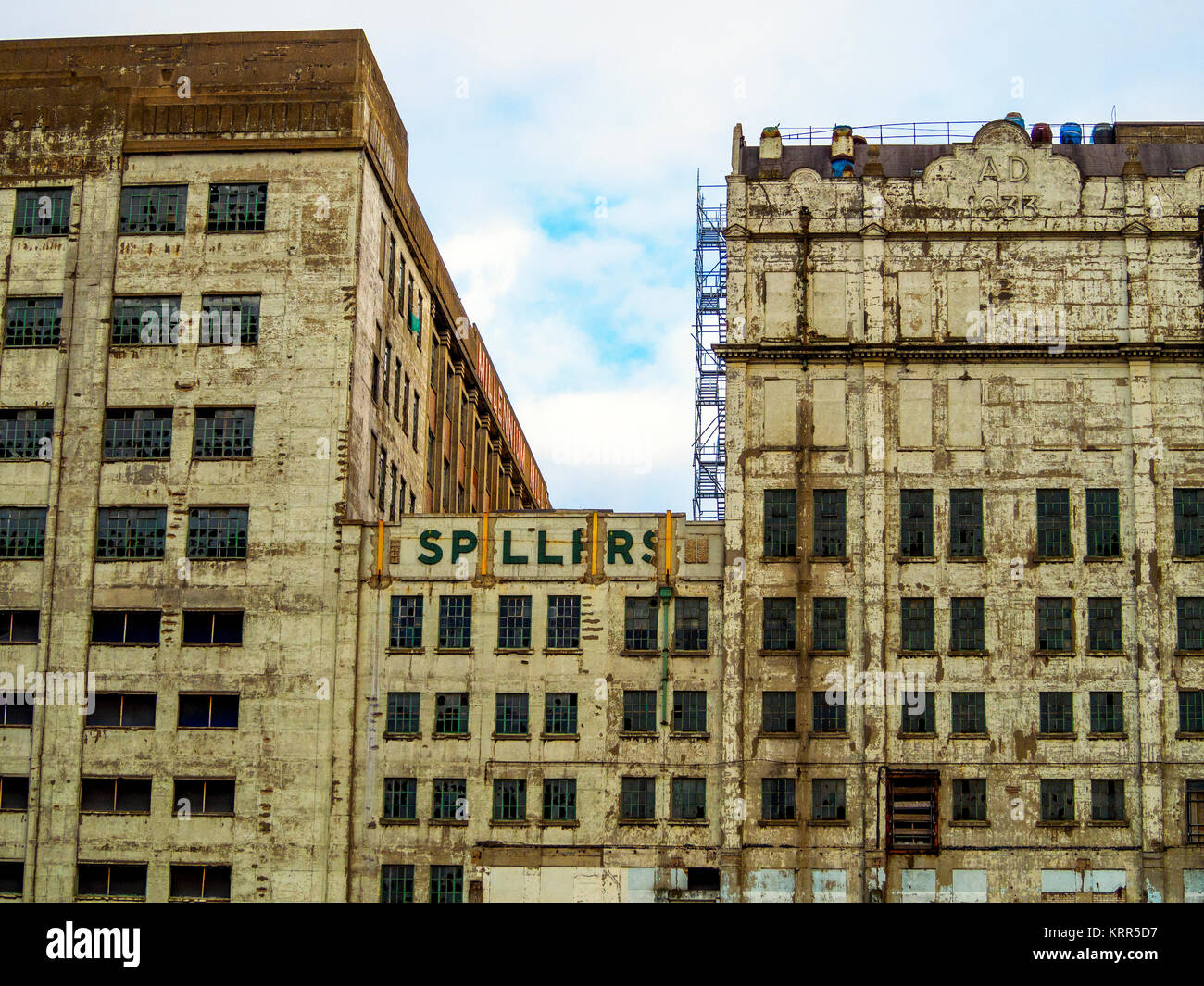 The Millennium Mills is a derelict turn of the 20th century flour mill ...