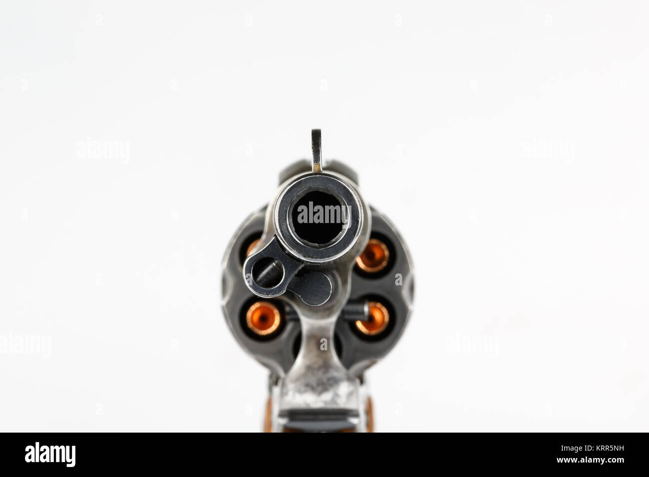 Looking Down Gun Barrel Wallpaper