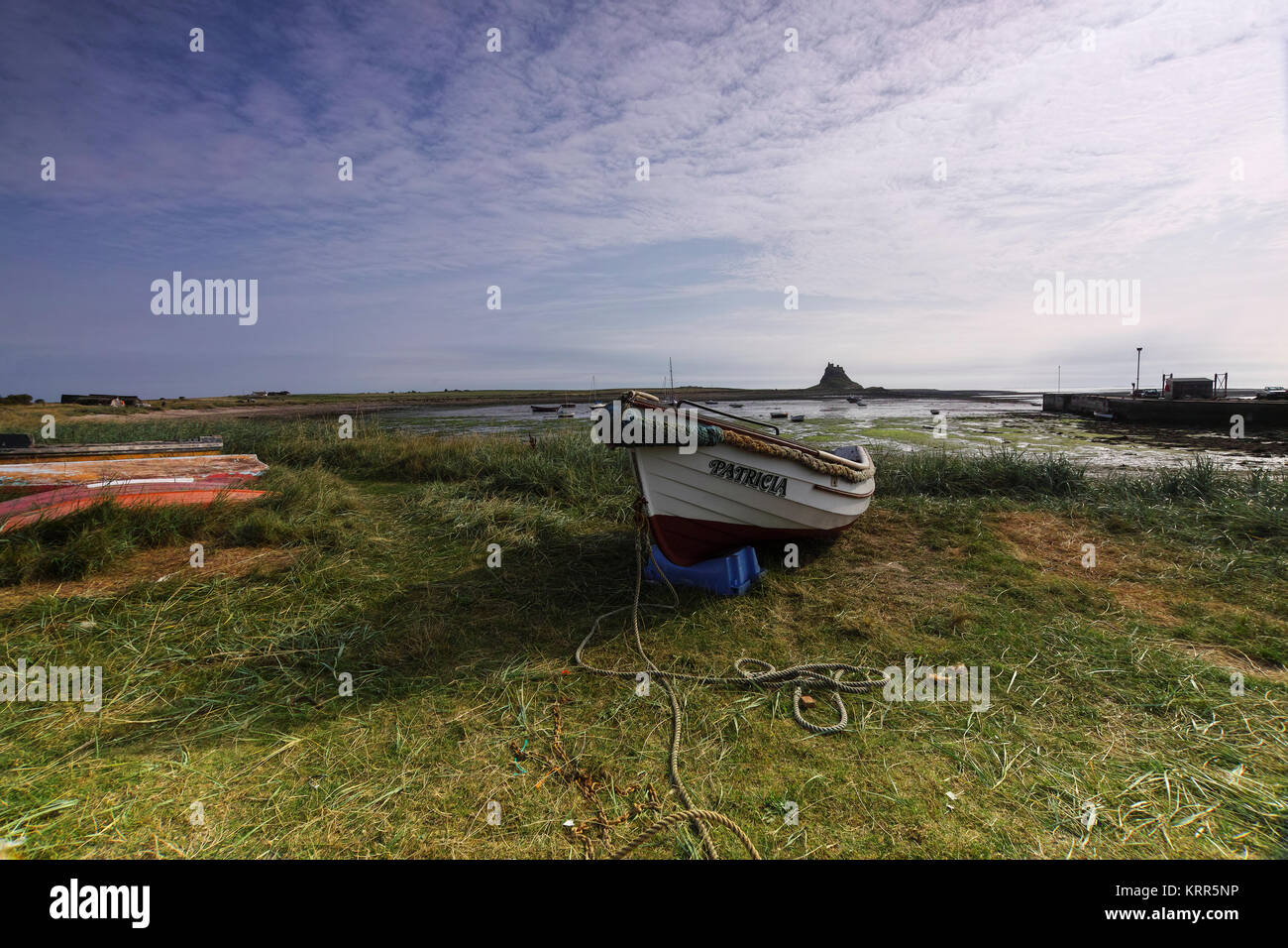 Northumberland coble fishing boat hi-res stock photography and images ...