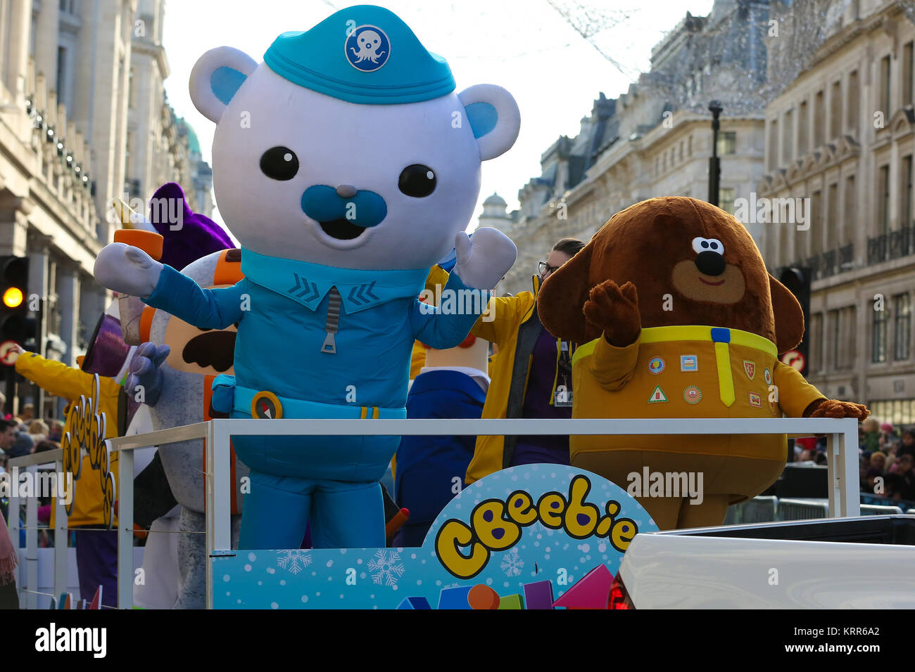 Performers dressed as TV and film characters make their way to Regent ...