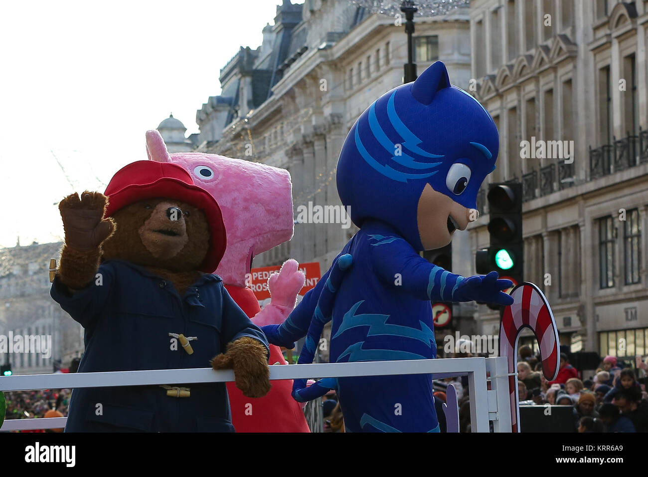 Performers dressed as TV and film characters make their way to Regent ...