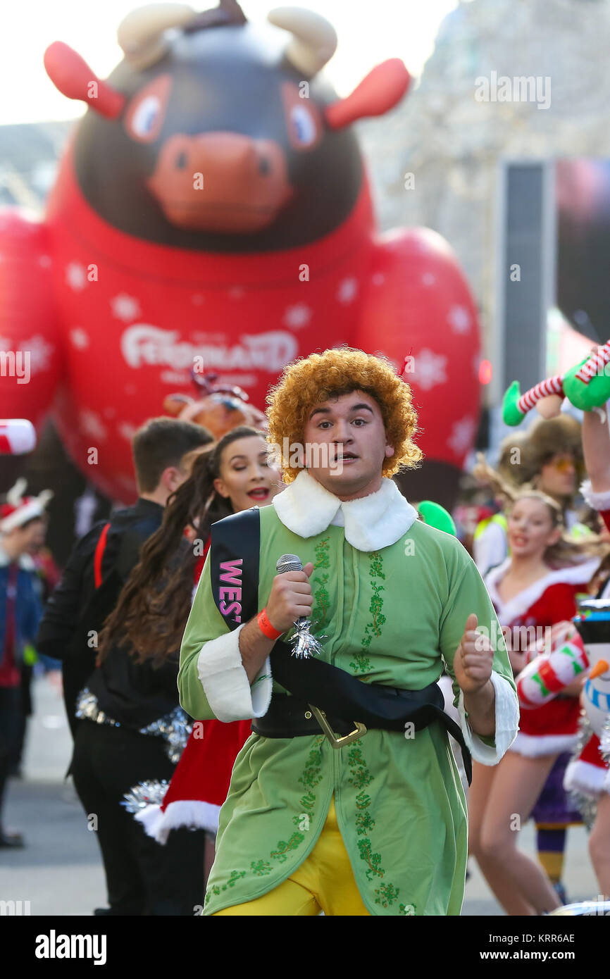 Performers dressed as TV and film characters make their way to Regent ...