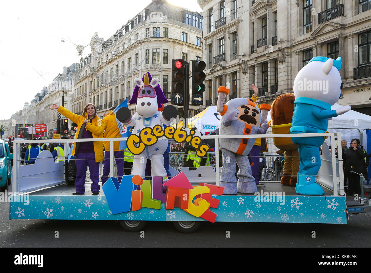 Performers dressed as TV and film characters make their way to Regent ...