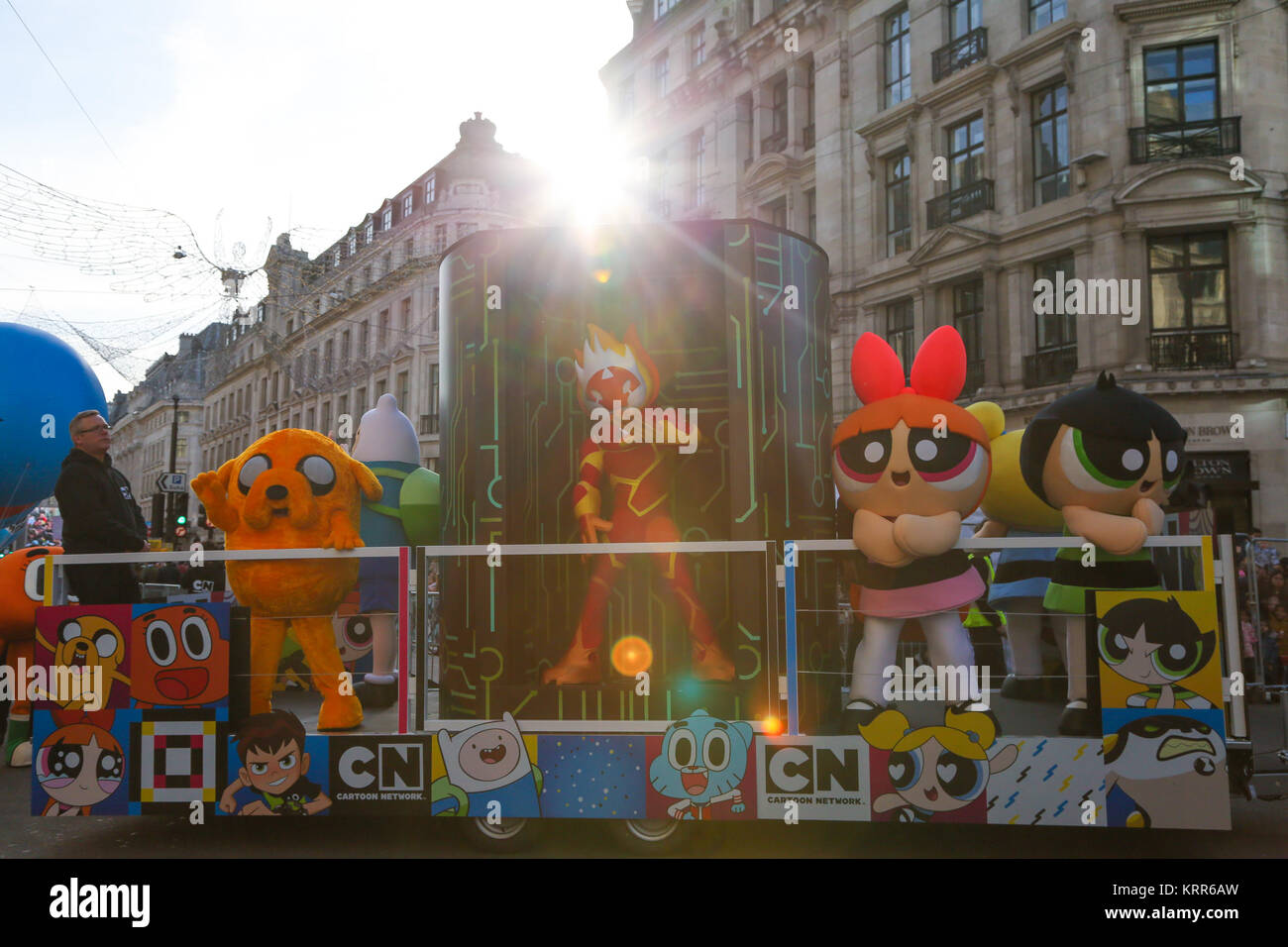 Performers dressed as TV and film characters make their way to Regent ...