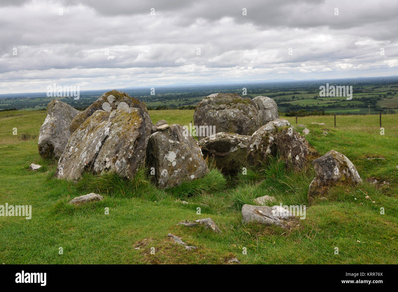 cairns at Loughcrew County Meath, ireland Stock Photo - Alamy