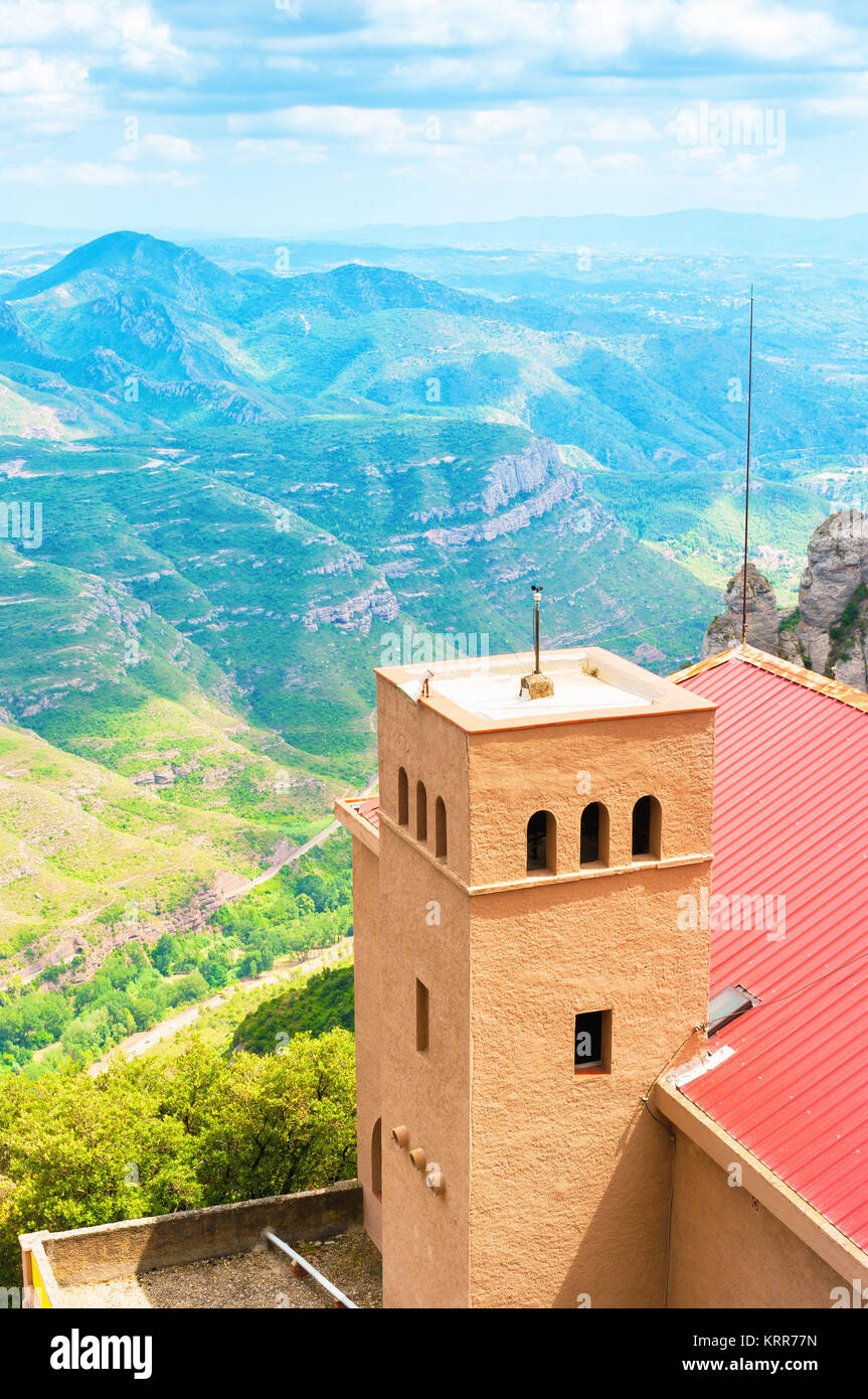 Landscape in Montserrat, Catalonia Spain Stock Photo - Alamy