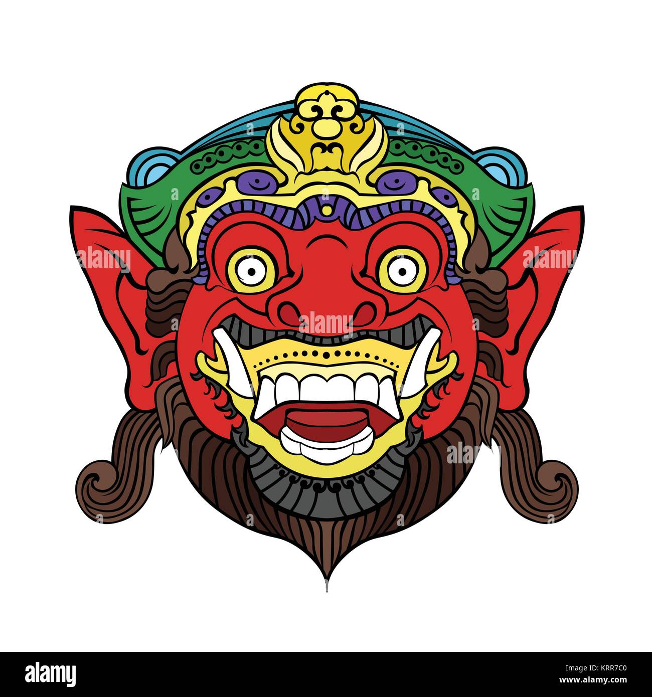 Traditional balinese mask hi-res stock photography and images - Alamy