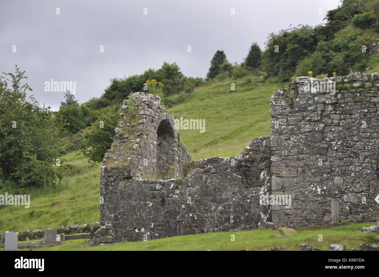 Ruined church, Ireland Stock Photo - Alamy