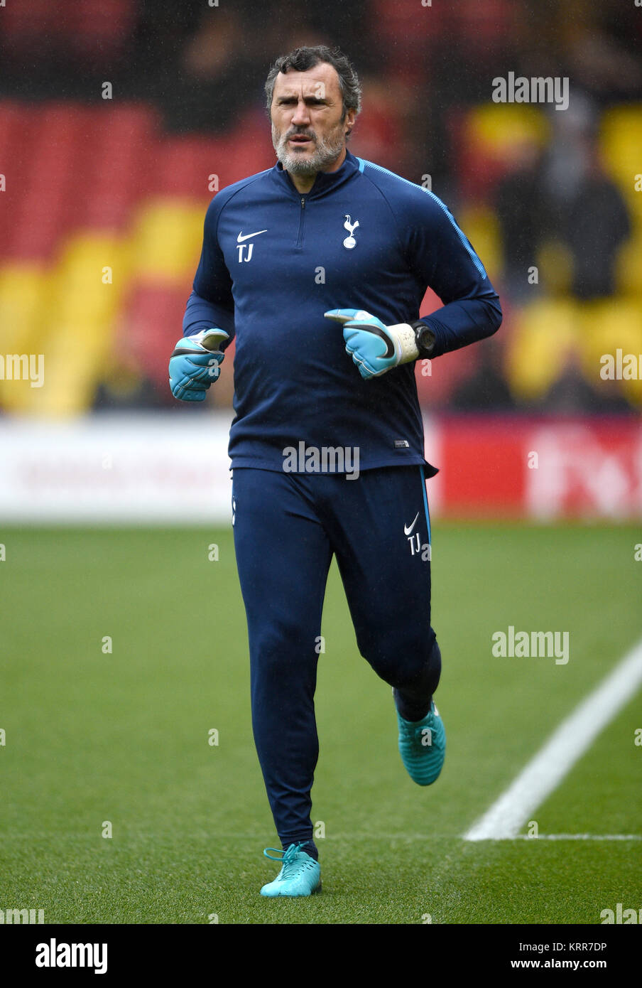 Tottenham Hotspurs Goalkeeping Coach Toni Jiminez Stock Photo - Alamy