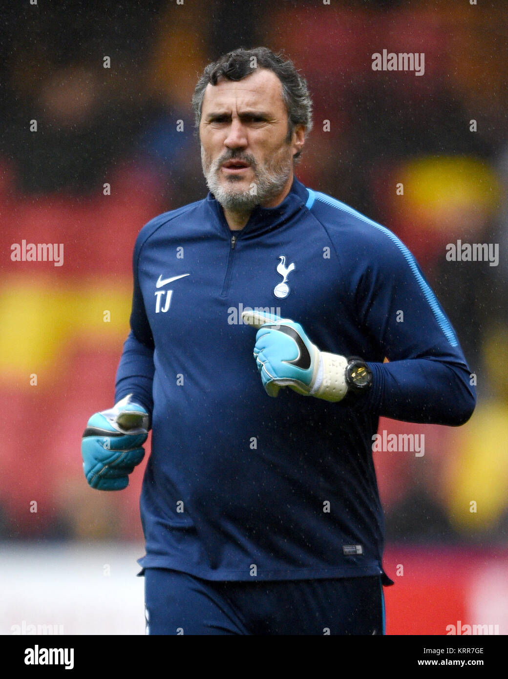 Tottenham Hotspurs Goalkeeping Coach Toni Jiminez Stock Photo - Alamy