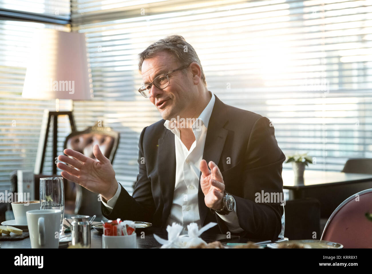 Wim Dejonghe, senior partner of Allen & Overy LLP International law firm headquartered in London ...