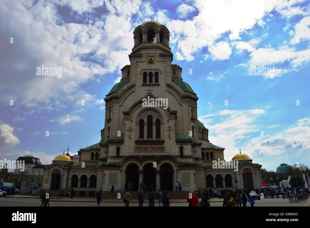 St. Alexander Nevsky Temple in Sofia Stock Photo - Alamy
