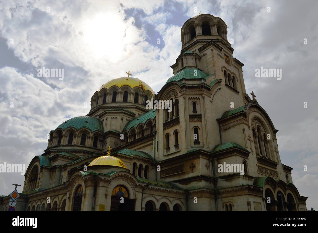 St. Alexander Nevsky Temple in Sofia Stock Photo - Alamy