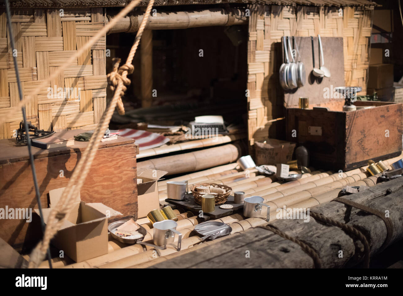 Kon-Tiki Raft Living Space Kon-Tiki Museum Oslo // OSLO, Norway — The ...