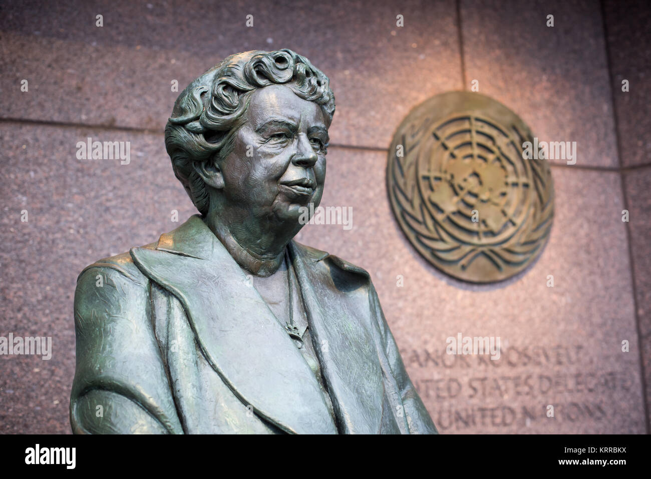 WASHINGTON DC, United States — A statue of former First Lady Eleanor ...