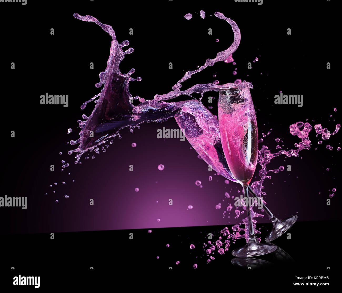 Pink Champagne Background