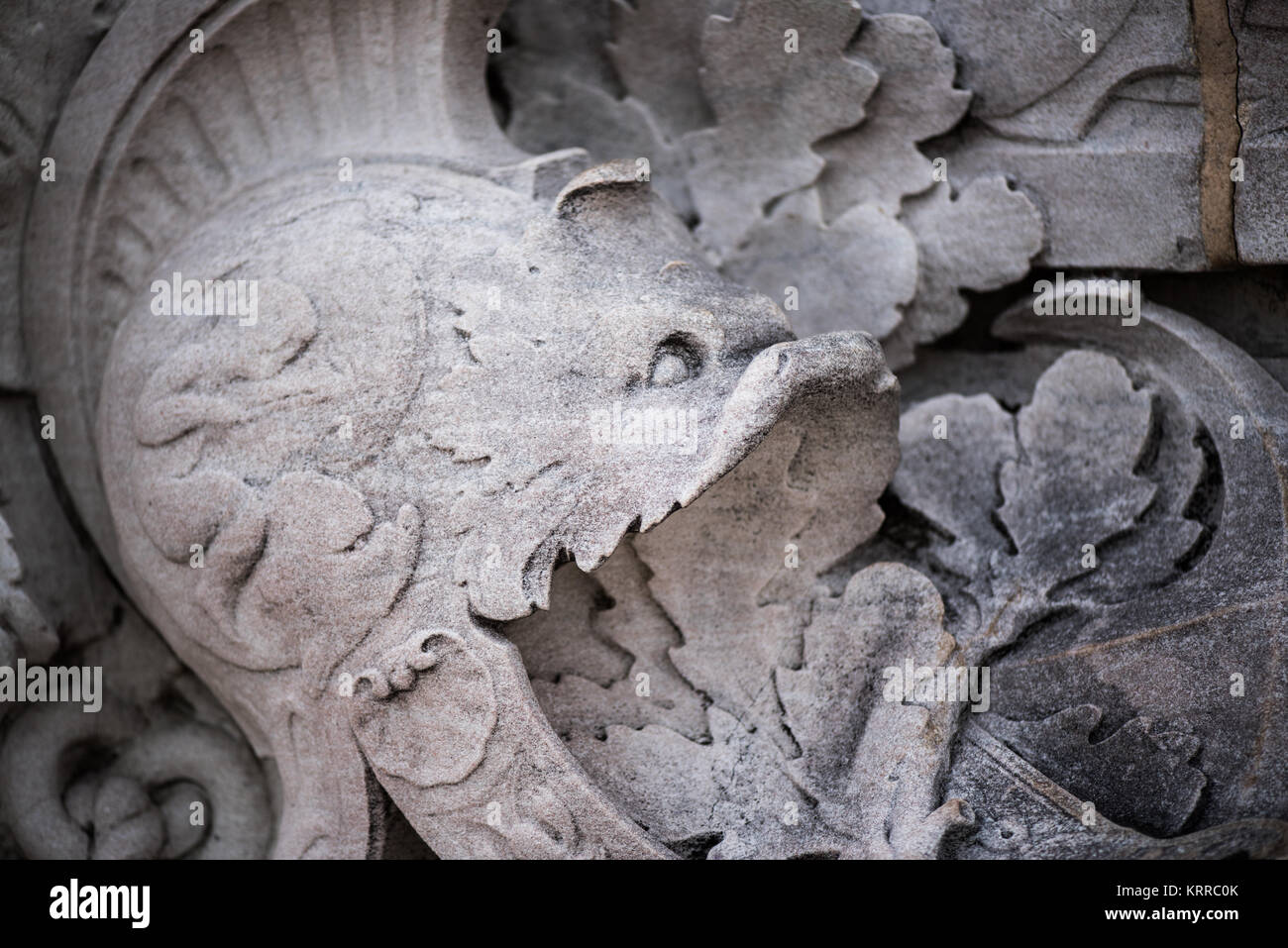 John Paul Jones Memorial Dolphin Detail Washington DC // WASHINGTON DC ...