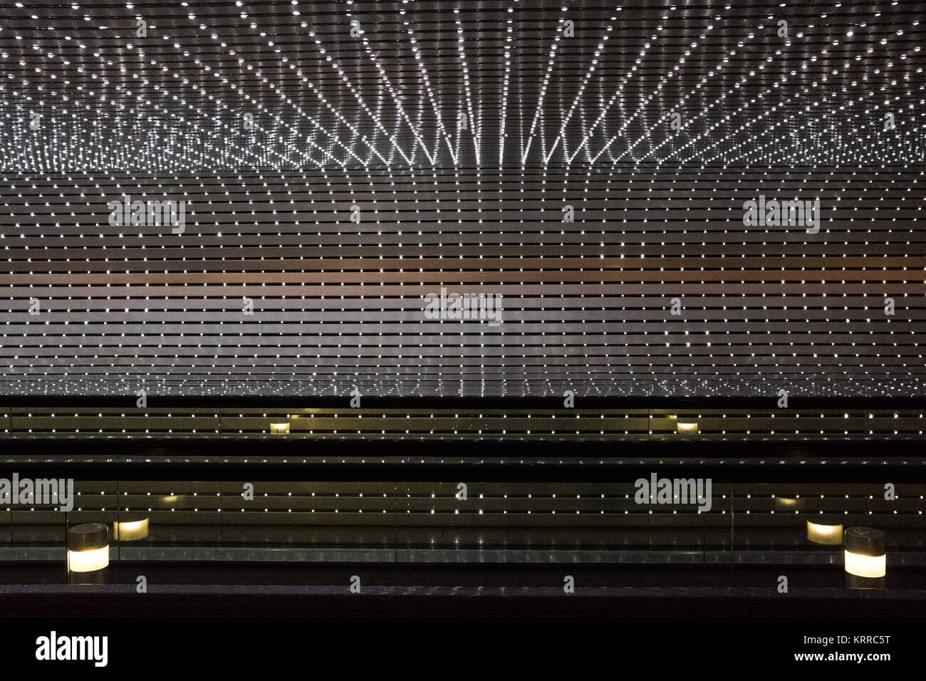 WASHINGTON DC — "Multiverse" (2008) by Leo Villareal, an immersive ...