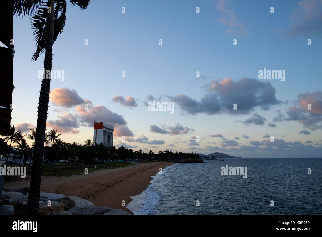 View along The Strand, Townsville Stock Photo - Alamy