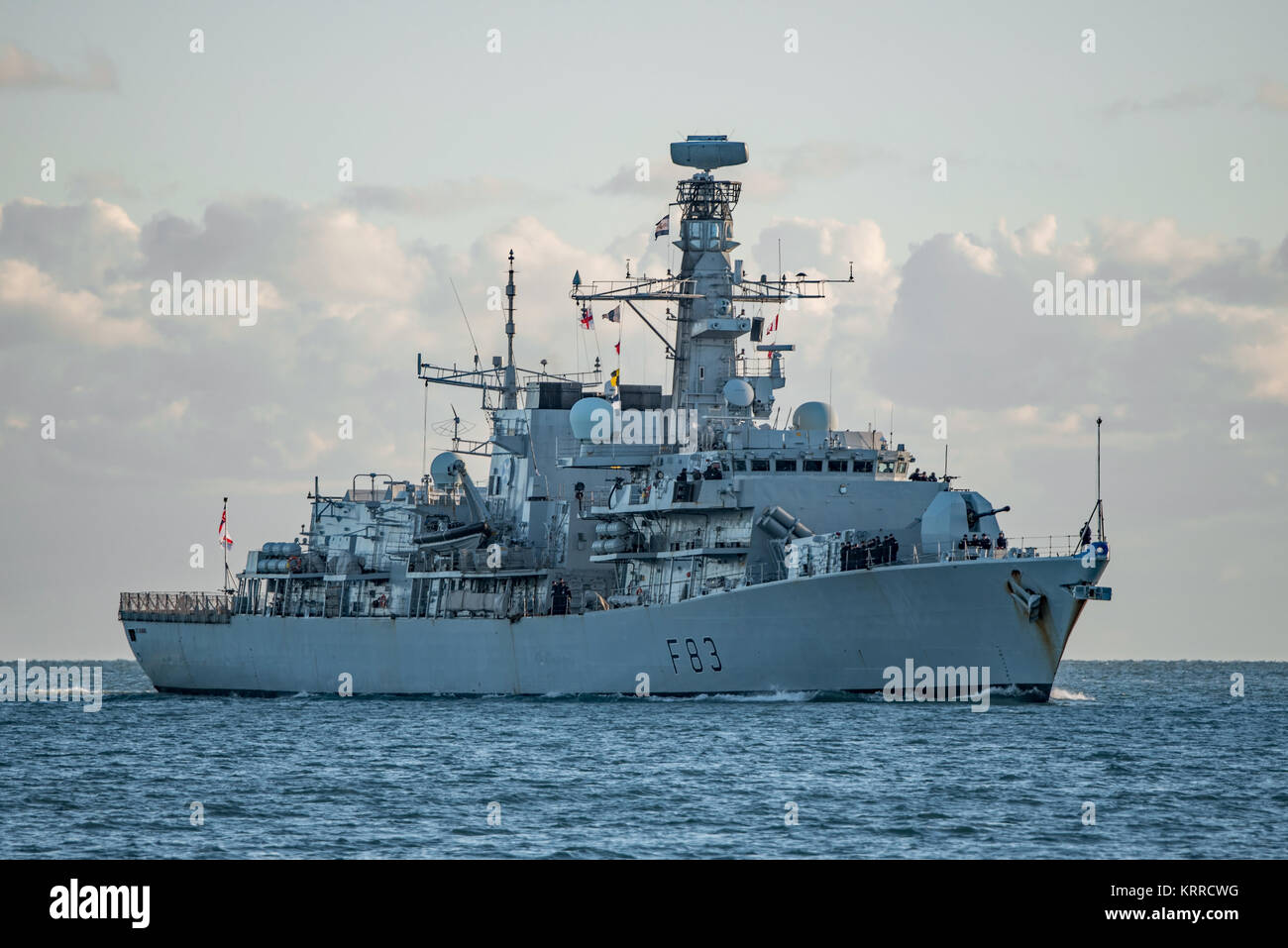 Frigate on standby hi-res stock photography and images - Alamy