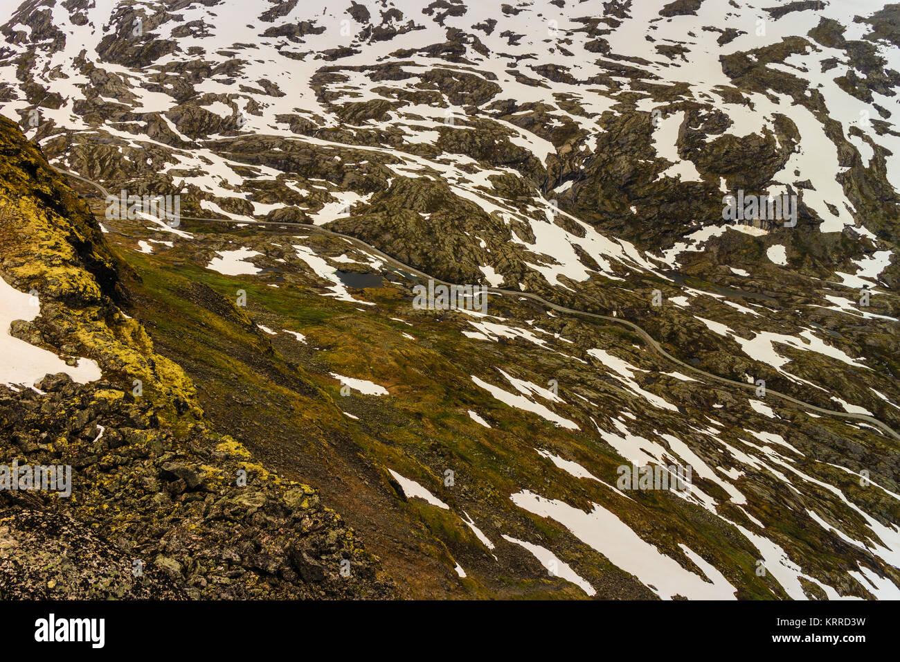 The Nibbevegen road up to Dalsnibba mountain, Norway Stock Photo - Alamy
