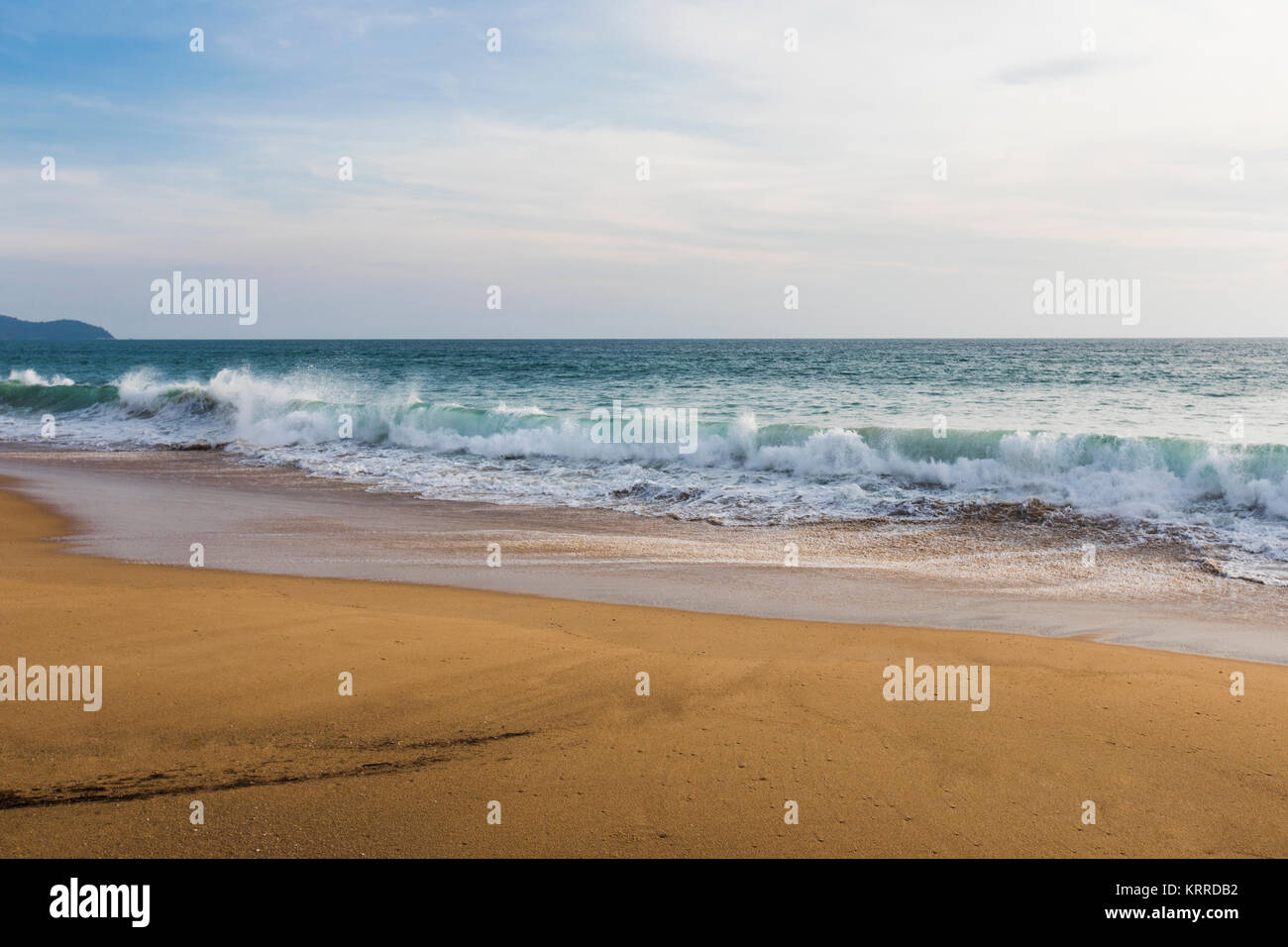 View of beach during daytime Stock Photo - Alamy