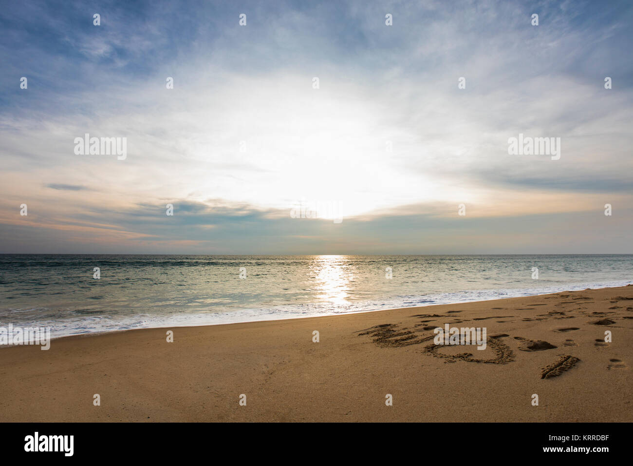 View of beach during daytime Stock Photo - Alamy