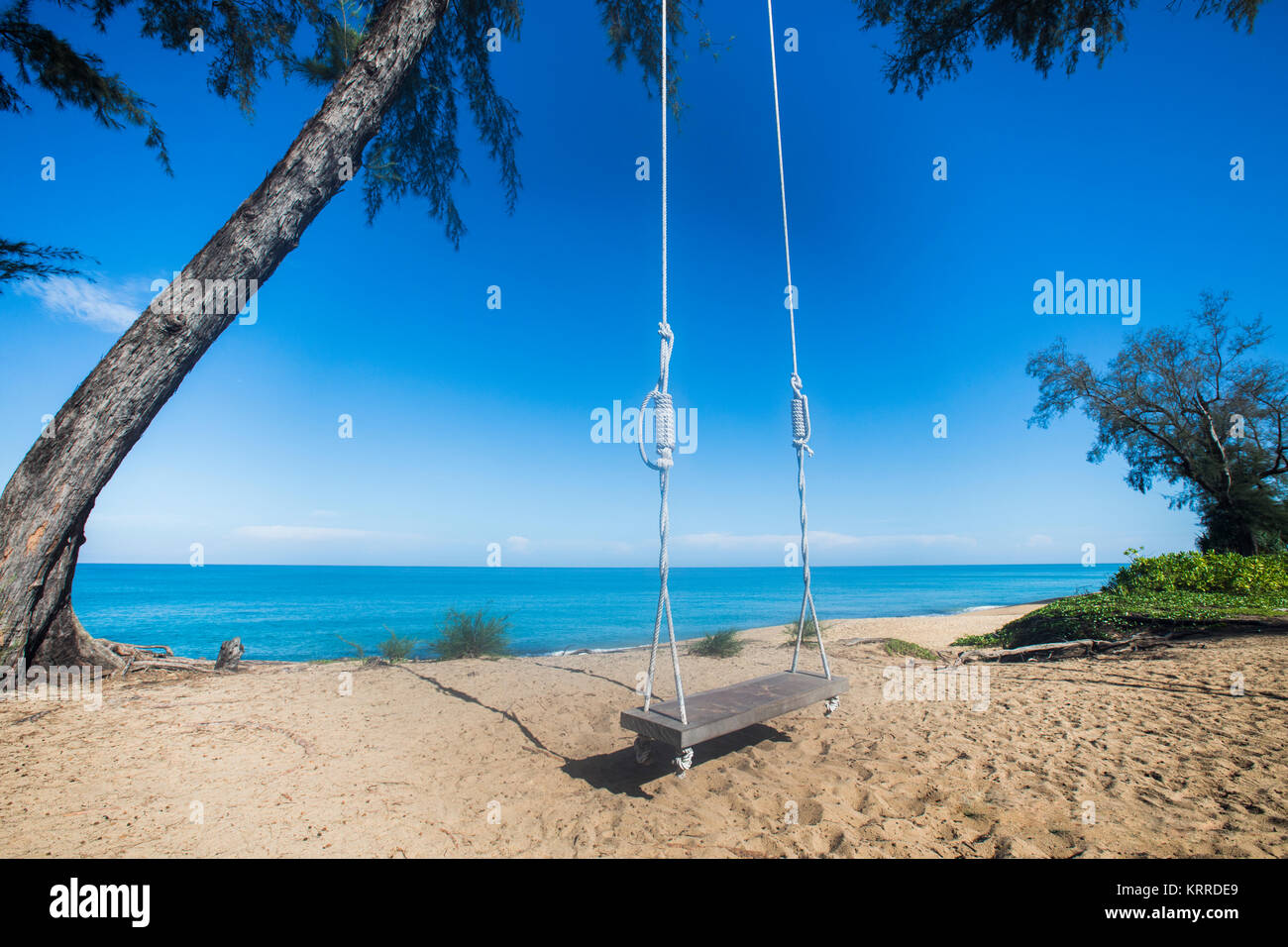 View of beach during daytime Stock Photo - Alamy