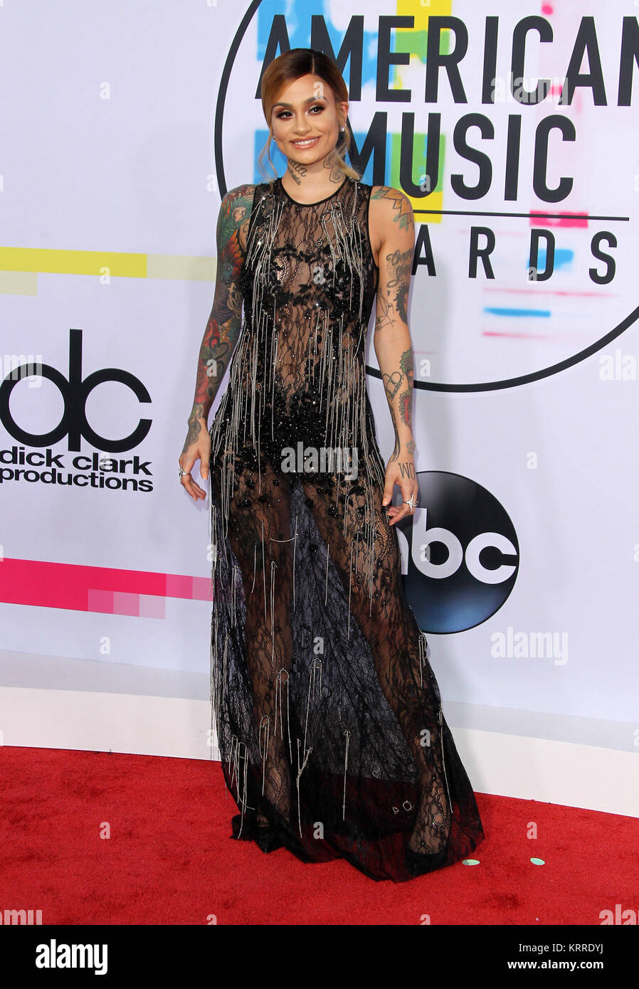 2017 American Music (AMA) Awards - Arrivals Featuring: Kehlani Where ...
