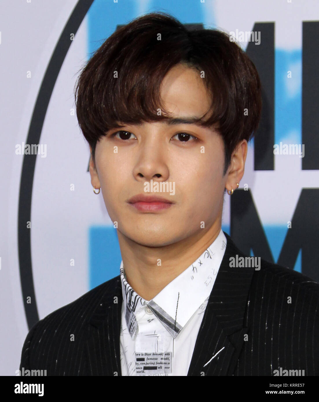 2017 American Music (AMA) Awards - Arrivals Featuring: Jackson Wang ...